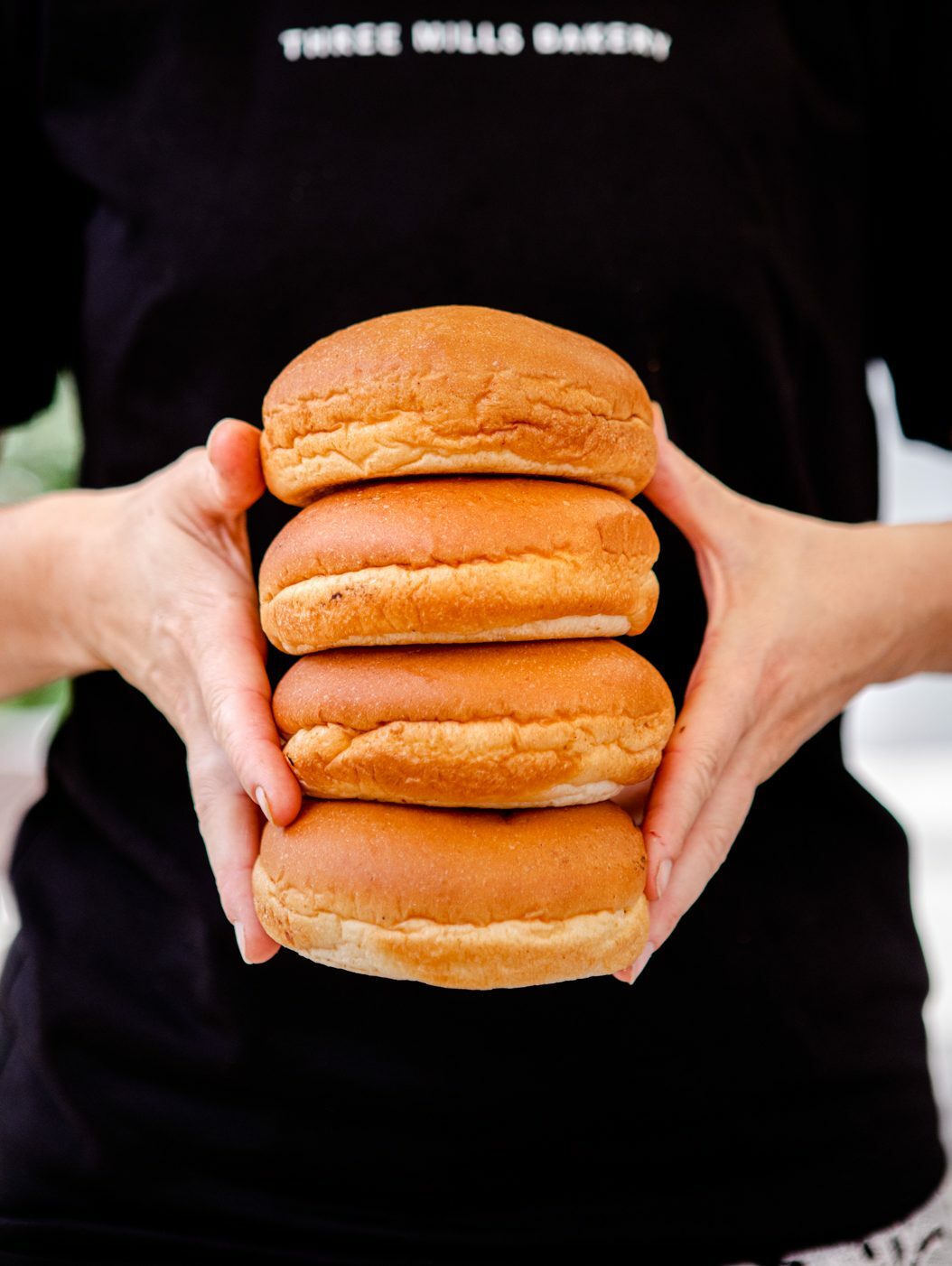 Three Mills Bakery Hamburger Bun
